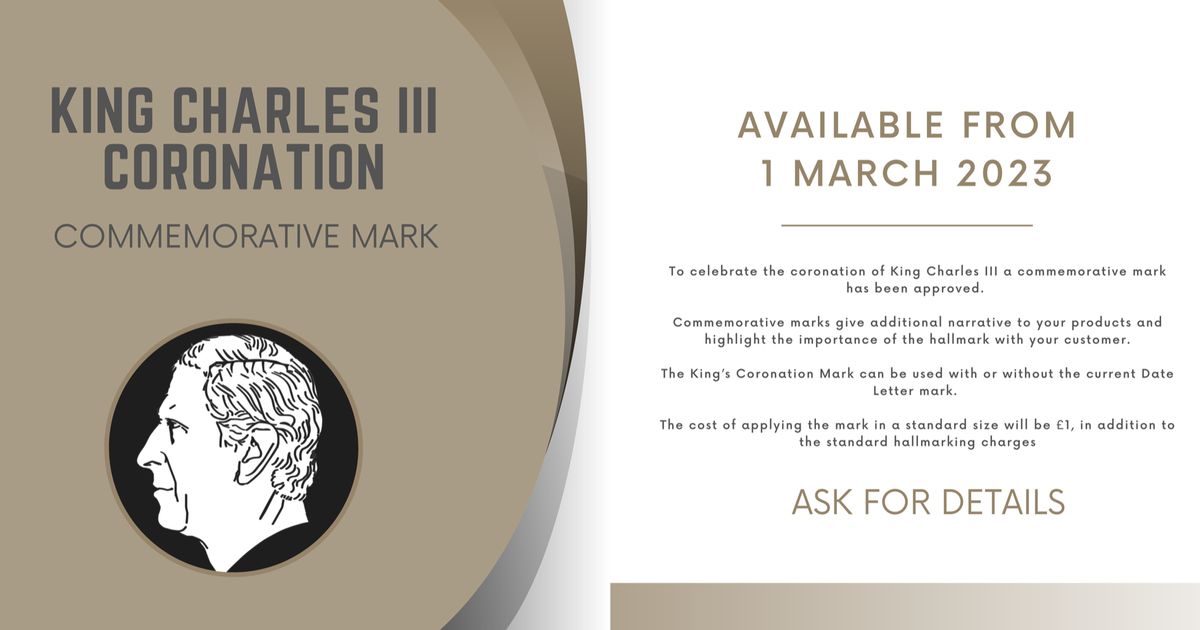 King Charles III Commemorative Hallmark | Sheffield Assay Office