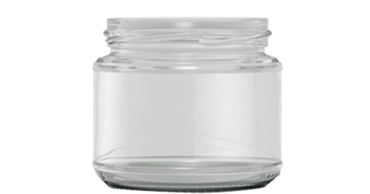 200 ml Squat Panelled Food Jar | Beatson Clark